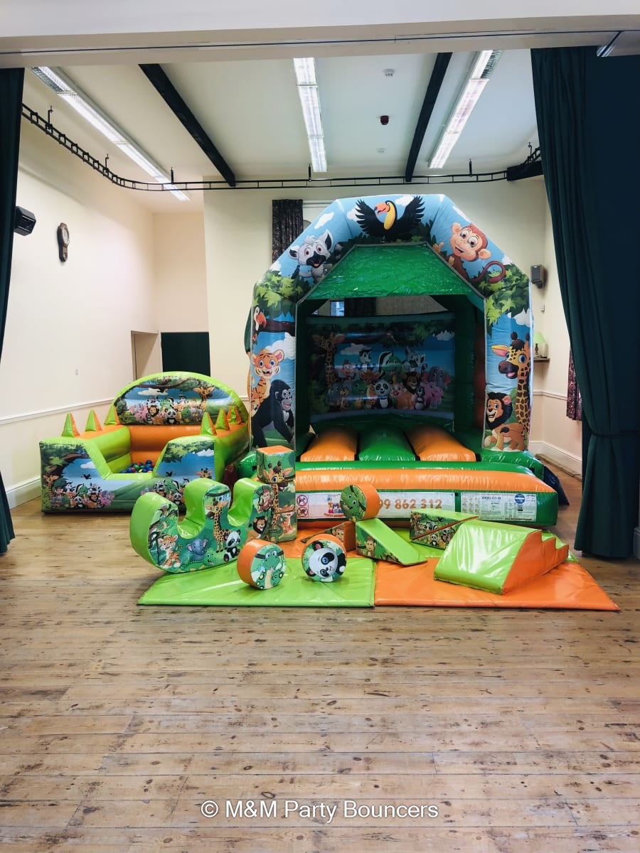 CLEASBY AND STAPLETON VILLAGE HALL bouncy castle hire